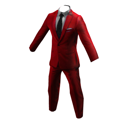 ชุดสูทสีแดง - Roblox