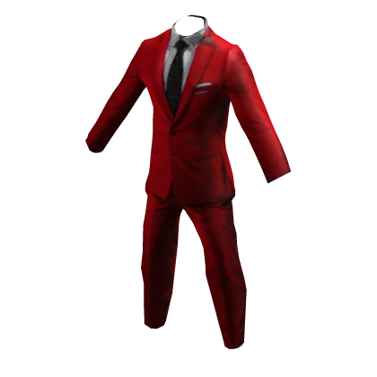 ชุดสูทสีแดง - Roblox