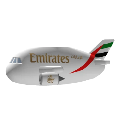 Emirates Mini A380 Airplane | Roblox Item - Rolimon's