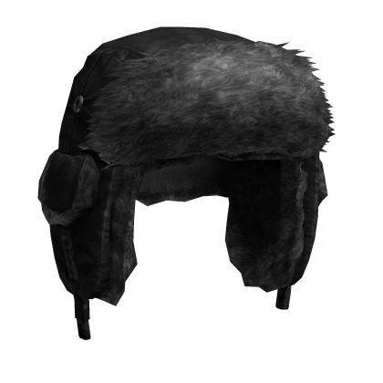 สีดําฤดูหนาว Ushanka - Roblox
