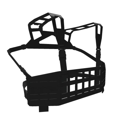 Convertible Chest Rig R6 Female - Black | Roblox Item - Rolimon's