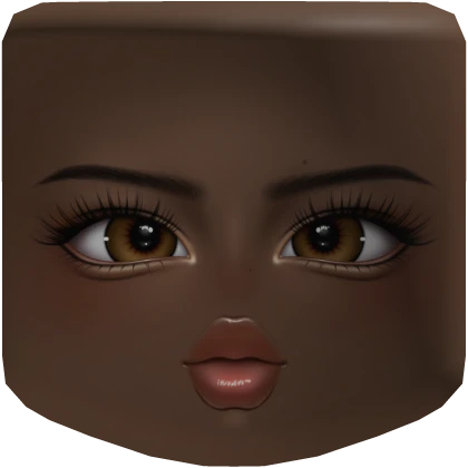 Charming Girl Makeup Dark Skin Tone | Roblox Item - Rolimon's