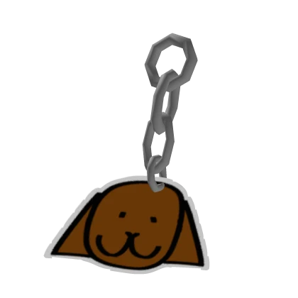 Classic Dog Sticker Keychain | Roblox Item - Rolimon's