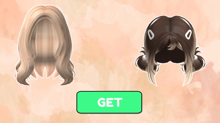 Glass Bridge Preppy Sevimli UGC Ücretsiz Saç Obby - Roblox