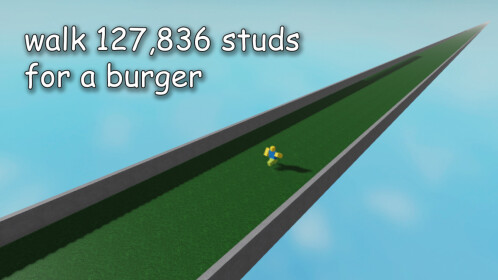 เดิน 127,836 studs สําหรับเบอร์เกอร์ - Roblox