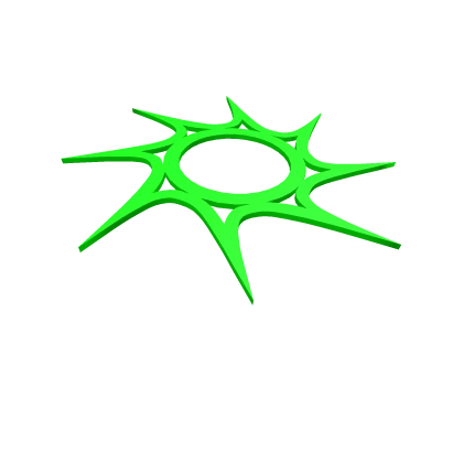 Forsaken Accurate Two Times Green Spawn Halo | Roblox Item - Rolimon's