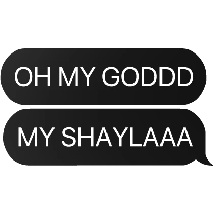 oh my god my shayla text | Roblox Item - Rolimon's
