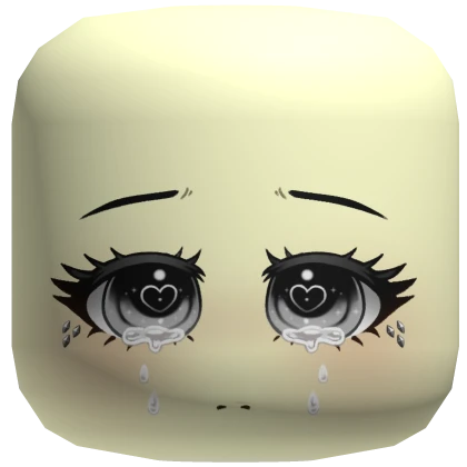 Gothic Vkei Pretty Crying Face | Roblox Item - Rolimon's