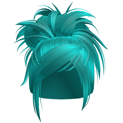 Spikey Fluffy Y2k Bun (Sereia Aquática) - Roblox
