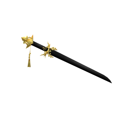 Black Royal Knight's Sword | Roblox Item - Rolimon's