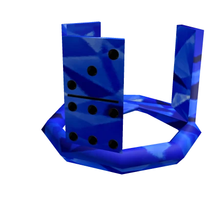 Blue Sparkle Time Domino Crown | Roblox Item - Rolimon's