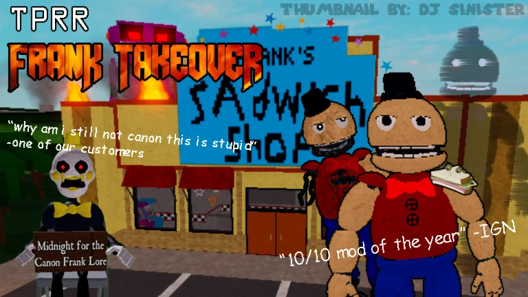 [Discdisc̴oinuntinu̷einud]] TPRR: Frank Takeover - Roblox