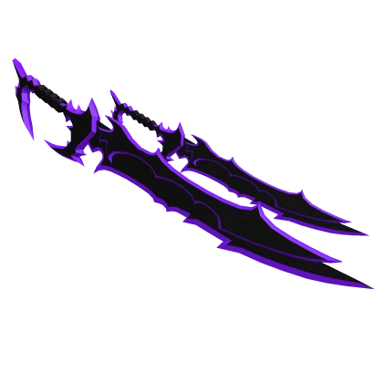 Dual Purple Demon Lord Sword [V3] | Roblox Item - Rolimon's