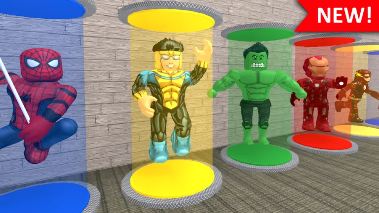 [INVENCIBLE] Super Héroe Tycoon - Roblox