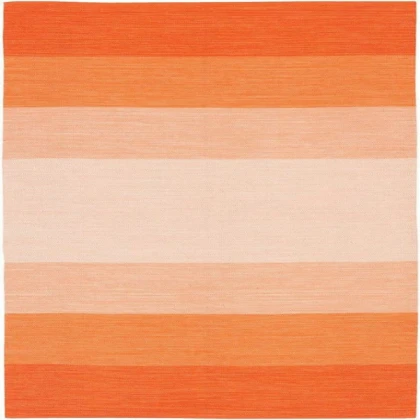 Orange rug