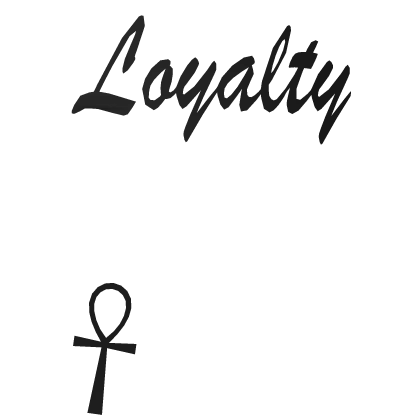 Loyalty & Cross Face Tattoo | Roblox Item - Rolimon's