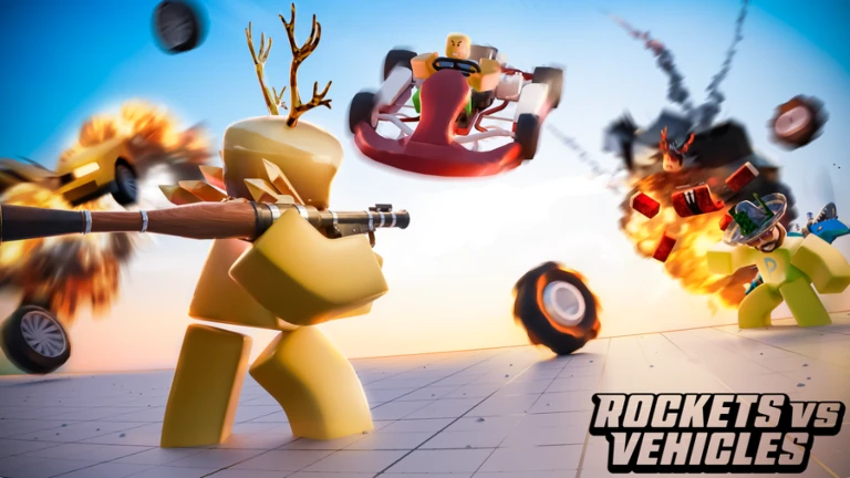 Rockets vs Vehicles [NEW] - Roblox