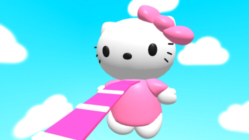 Escape Hello Kitty Parkour Obby - Roblox