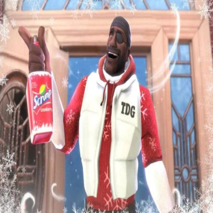 Demoman offers some sprite cranberry