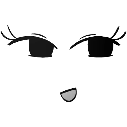 Cute Smirk 3D Face | Roblox Item - Rolimon's