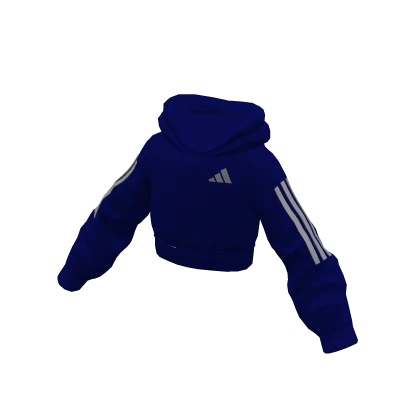Adidas Biru Sequin Crop Top - Roblox
