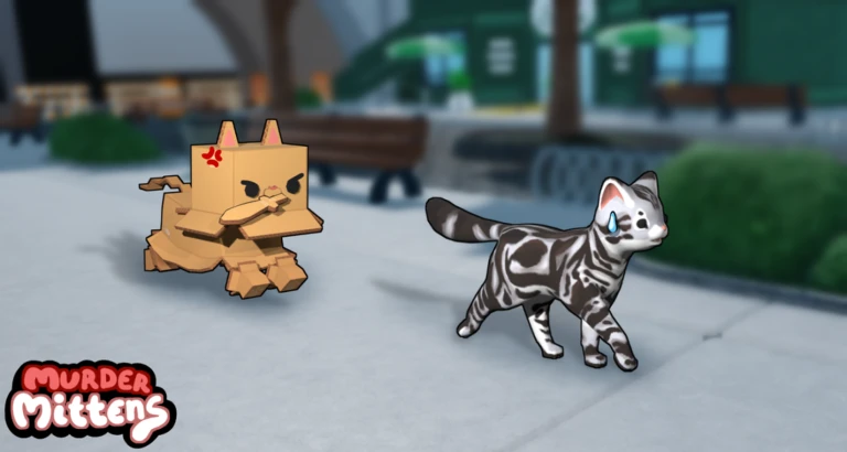 새로운 스킨! Murder Mittens Cat 살인 미스터리 - Roblox