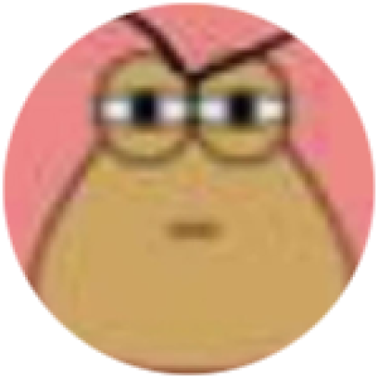 Pou hace la cara de the rock - Roblox