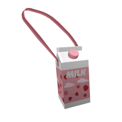 Strawberry Milk Bag | Roblox Item - Rolimon's