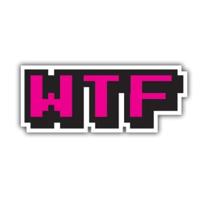 WTF JDM Sticker
