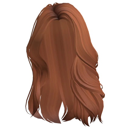 Glamorous Lush Side Parted Waves (Ginger) | Roblox Item - Rolimon's