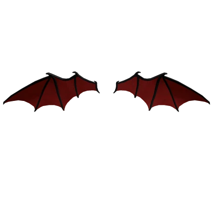 [HALLOWEEN] Crimson Red Vampiric Dragon Wings | Roblox Item - Rolimon's