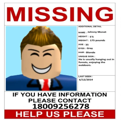 Missing Poster