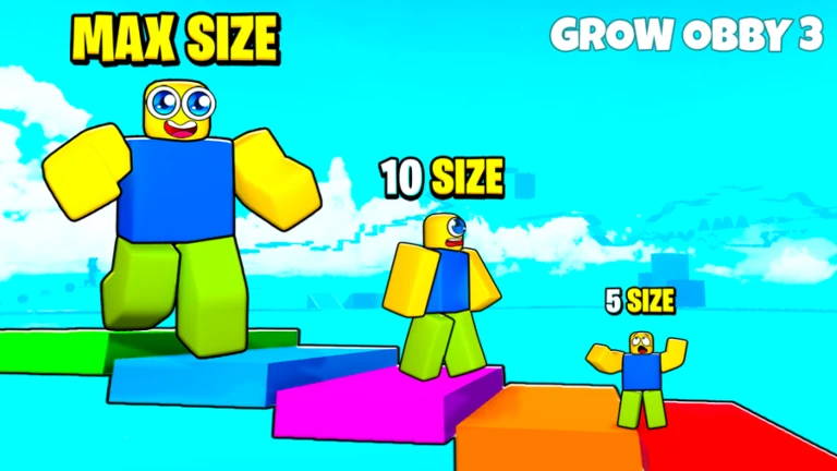 Obby de Crecimiento Duro - Roblox