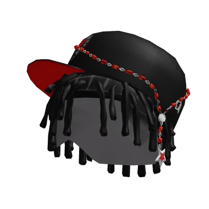 Black Chrome Cap w/ Dreads | Roblox Item - Rolimon's