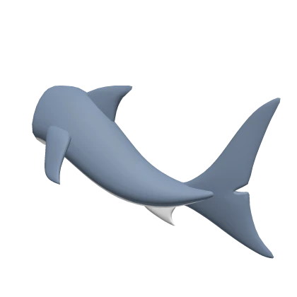 Shark Tail 2.5 - Sand Blue | Roblox Item - Rolimon's