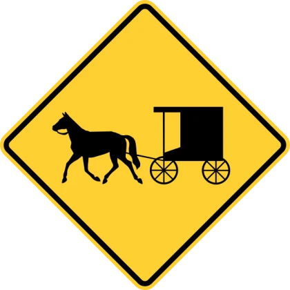 Amish People Everywhere Sign