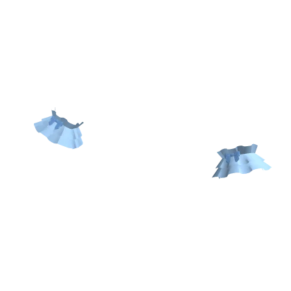 pastel blue ruffle egl cuffs | Roblox Item - Rolimon's