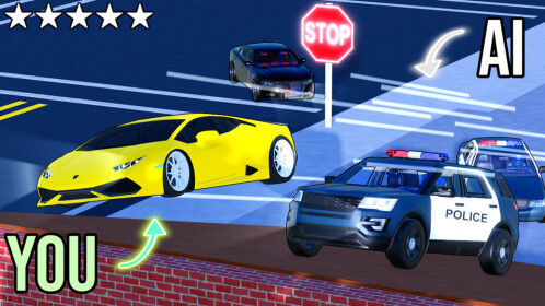 Racer Vs Police AI - Roblox