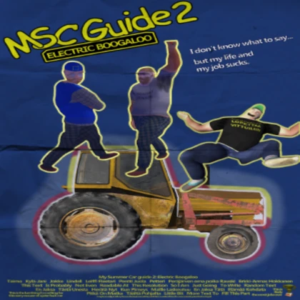 my summer car guide poster