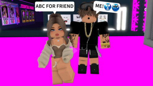 Boys and Girls Hangout Testing - Roblox