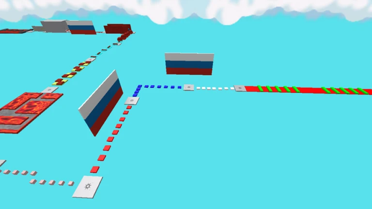 Русское обби (Russian obby) - Roblox