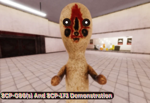 SCP-096 (s) et démonstration de SCP-173 - Roblox