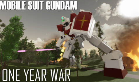 (อัปเดต 2) Gundam UA: สงครามหนึ่งปี - Roblox