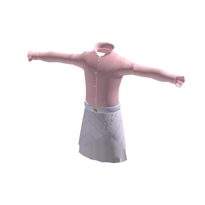 Glinda's Pink Blouse & Skirt 🫧 WICKED | Roblox Item - Rolimon's