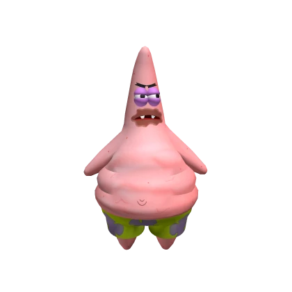 Now Im Gonna Starve Patrick Shoulder Plushie | Roblox Item - Rolimon's