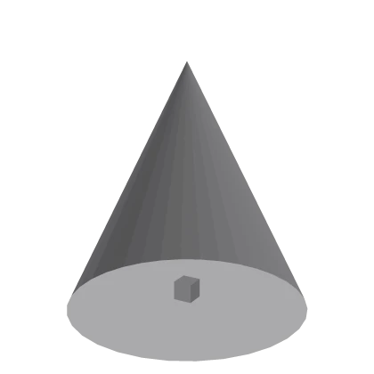 Inversed Cone (Recolorable) - Dynamic Head | Roblox Item - Rolimon's