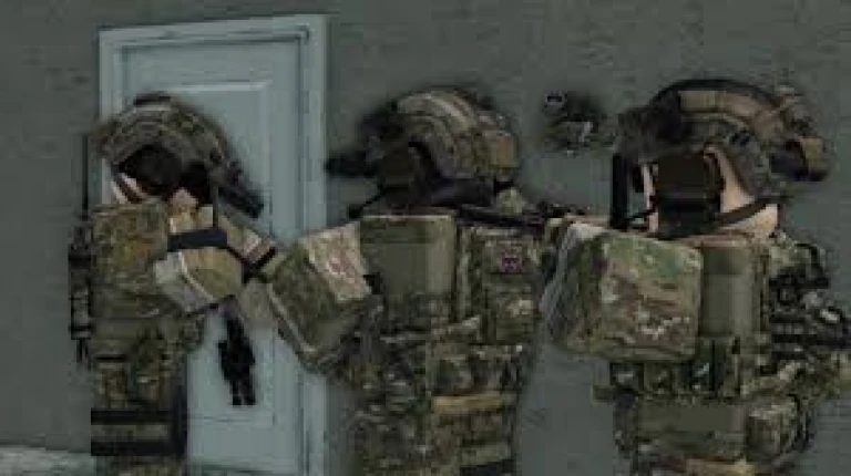 การฝึกอบรม ACS Milsim CQB - Roblox