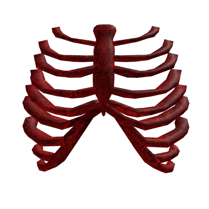 Adurite Red Rib Cage Skeleton | Roblox Item - Rolimon's