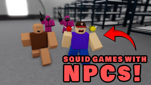 Permainan Squid tetapi dengan NPC & ADMIN GRATIS! - Roblox