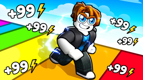 +1 Kecepatan Setiap Detik Obby⚡ - Roblox